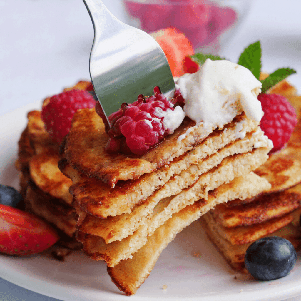 Low Carb Pancakes - Castle in the Mountains