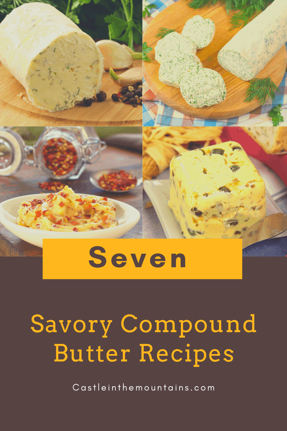 How to Make Savory Butter - Castle in the Mountains
