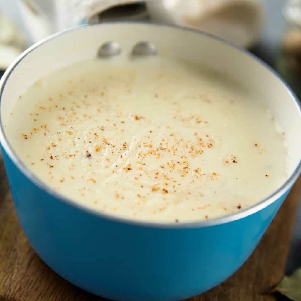 Keto Bechamel Sauce - French White Sauce | Castle in the Mountains