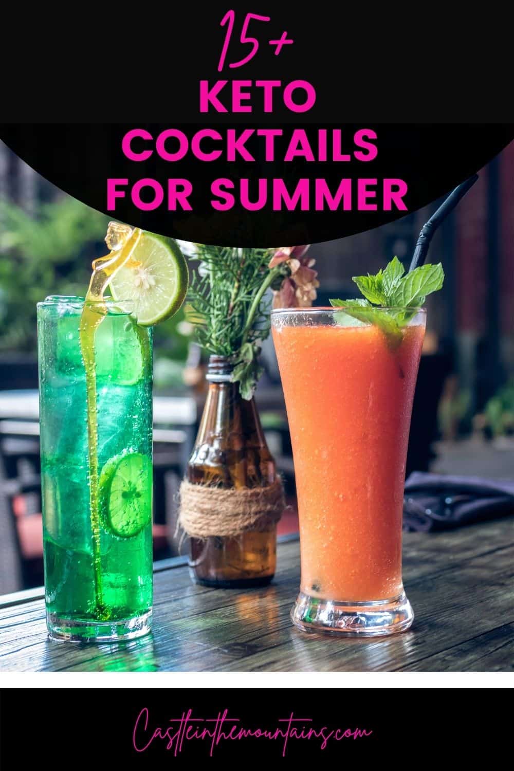 Best Keto Cocktail Recipes - Easy Low Carb | Castle in the Mountains