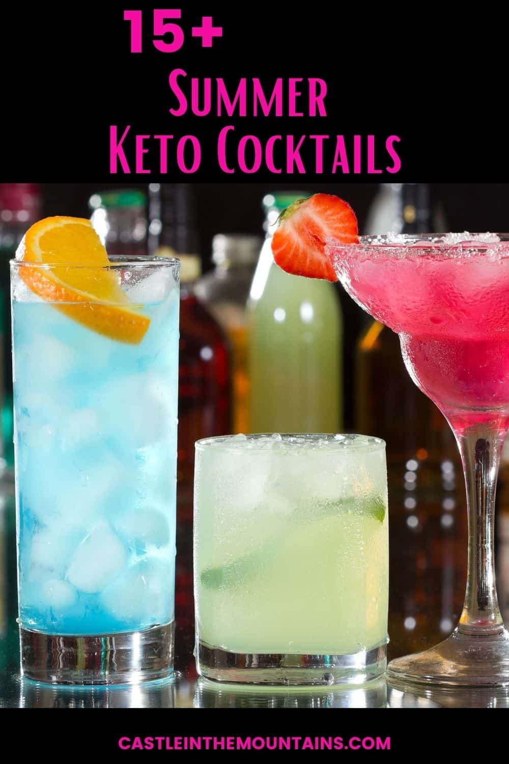 Best Keto Cocktail Recipes - Easy Low Carb | Castle in the Mountains
