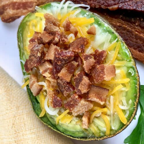 Loaded Avocado Baked Eggs - Castle in the Mountains