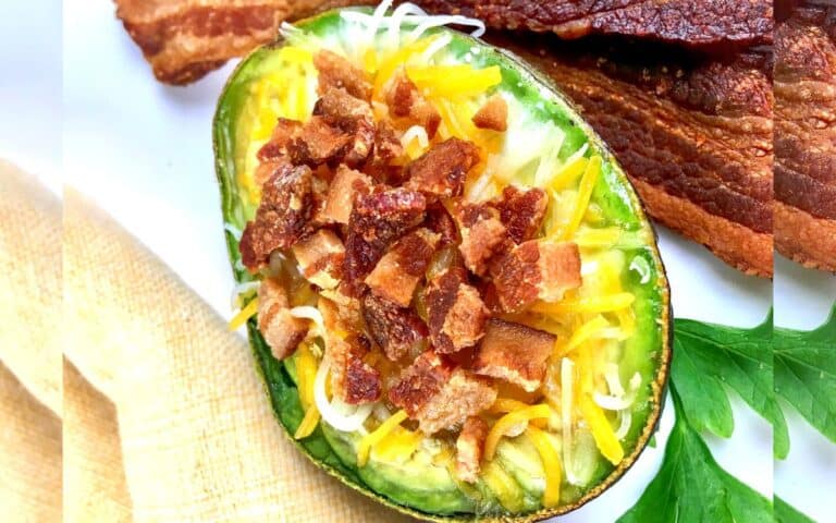Loaded Avocado Baked Eggs - Castle in the Mountains