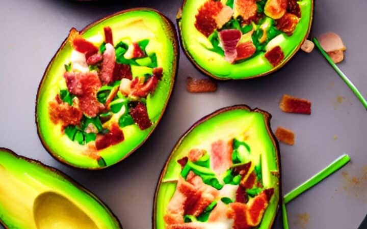 Loaded Avocado Baked Eggs - Castle in the Mountains