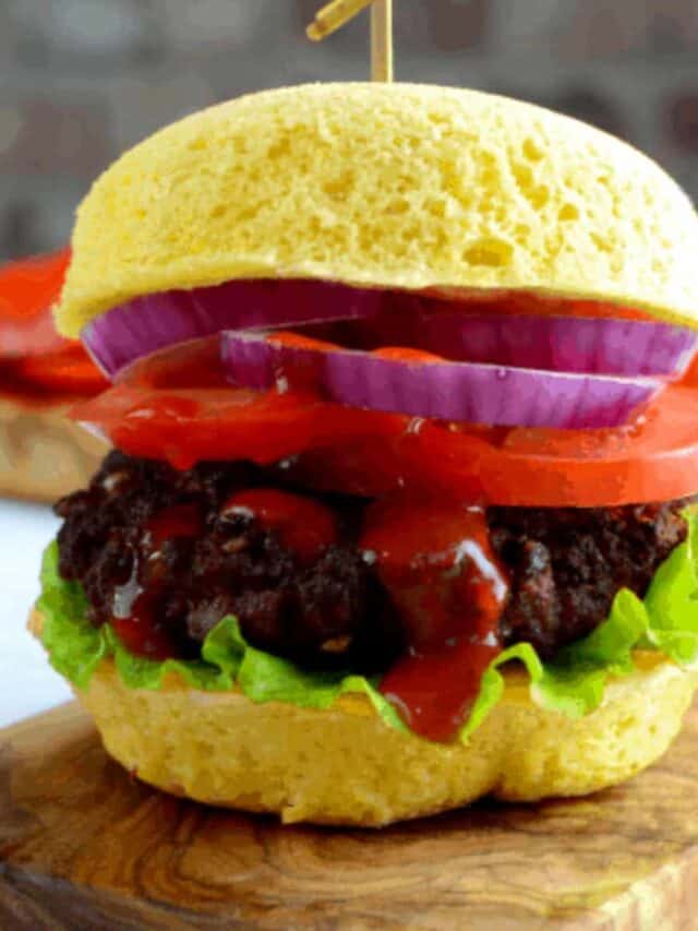 The Famous Keto Two Minute Burger Bun - Castle in the Mountains